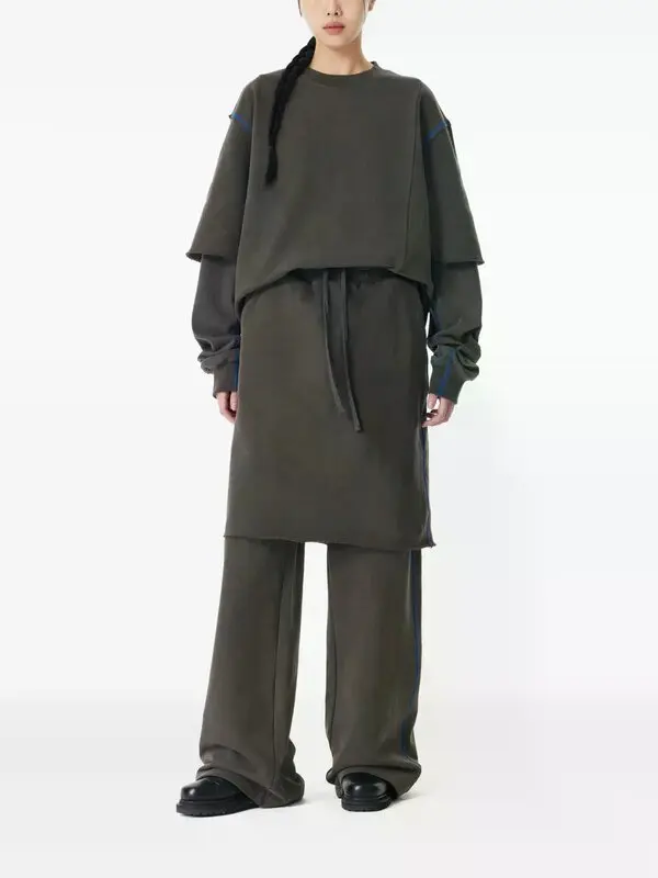 STUDIO TOMBOY Layered Skirt Trousers