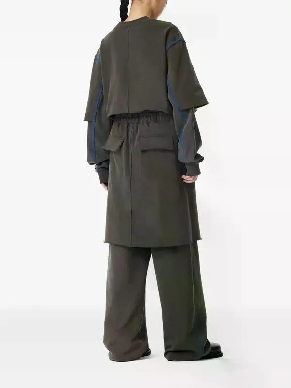 STUDIO TOMBOY Layered Skirt Trousers