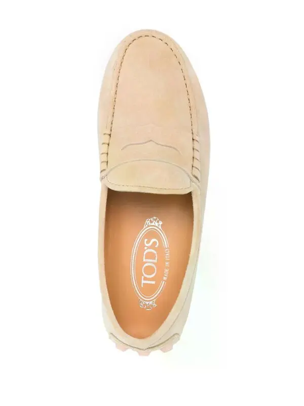 TOD'S Almond-toe Loafers - Neutrals