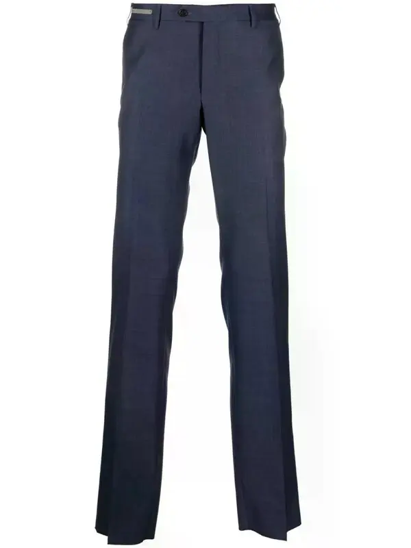 Corneliani Slim-cut Tailored Trousers - Blue