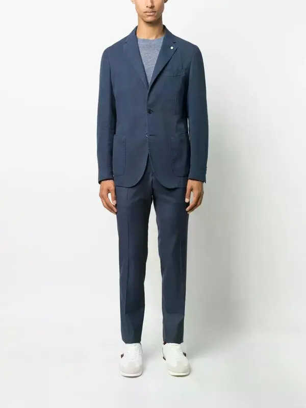 Corneliani Slim-cut Tailored Trousers - Blue