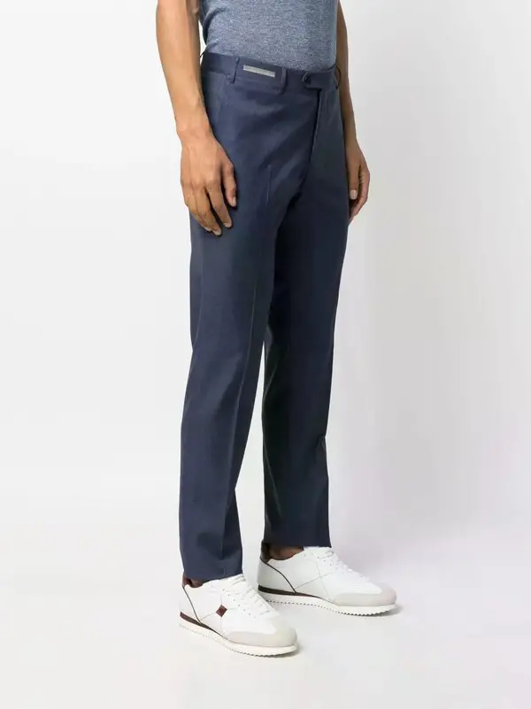 Corneliani Slim-cut Tailored Trousers - Blue