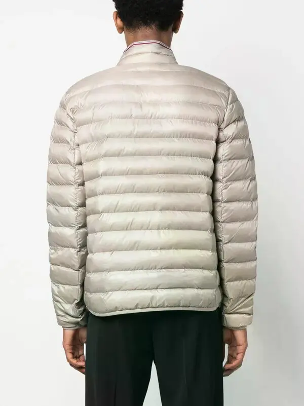Tommy Hilfiger Logo-patch Zipped Puffer Jacket
