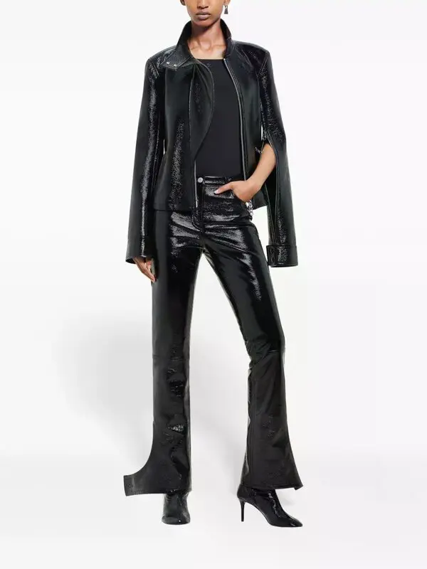 COURREGES Motorcycle Vinyl Jacket