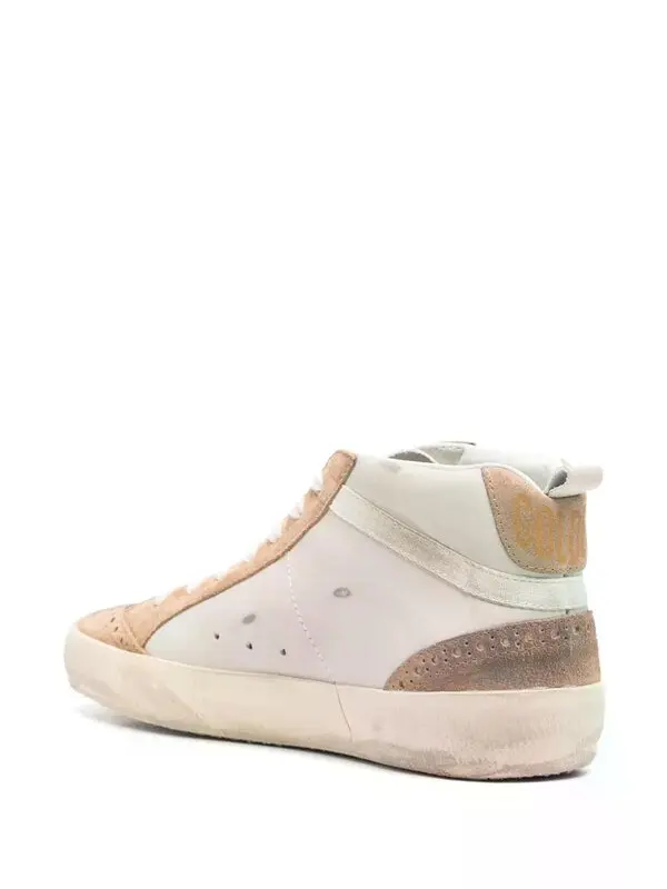 GOLDEN GOOSE Mid Star Sneakers - Neutrals