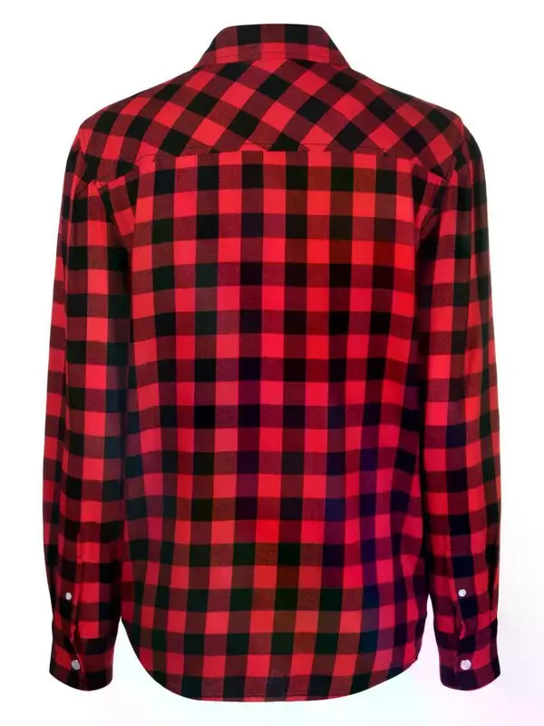 Woolrich Checked Cotton Flannel Shirt