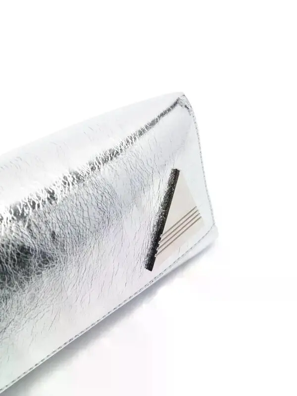 Attico Mini Midnight Leather Clutch Bag