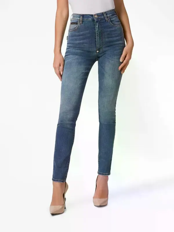 Philipp Plein High-rise Skinny Jeans