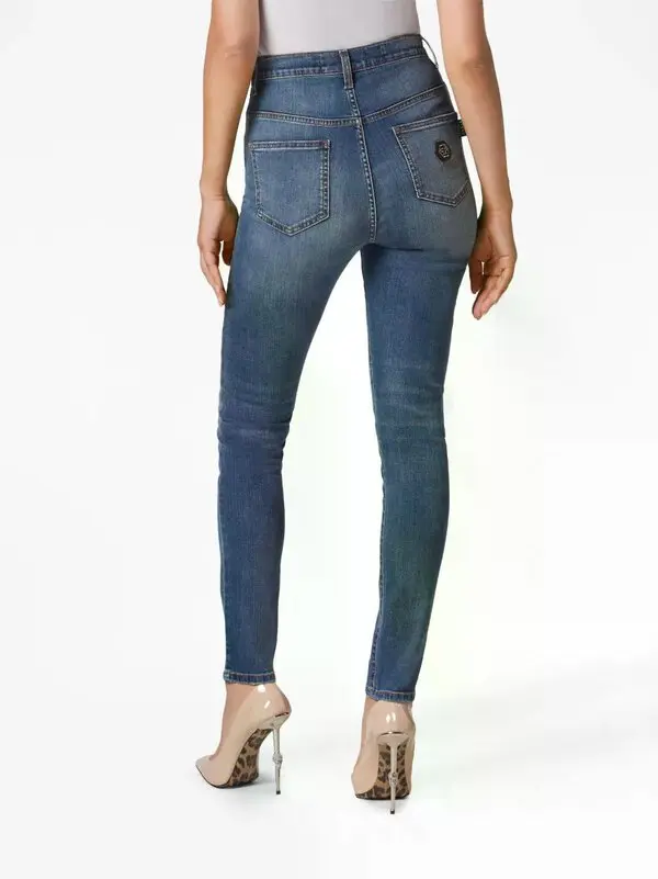 Philipp Plein High-rise Skinny Jeans