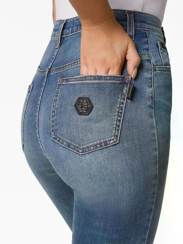 Philipp Plein High-rise Skinny Jeans