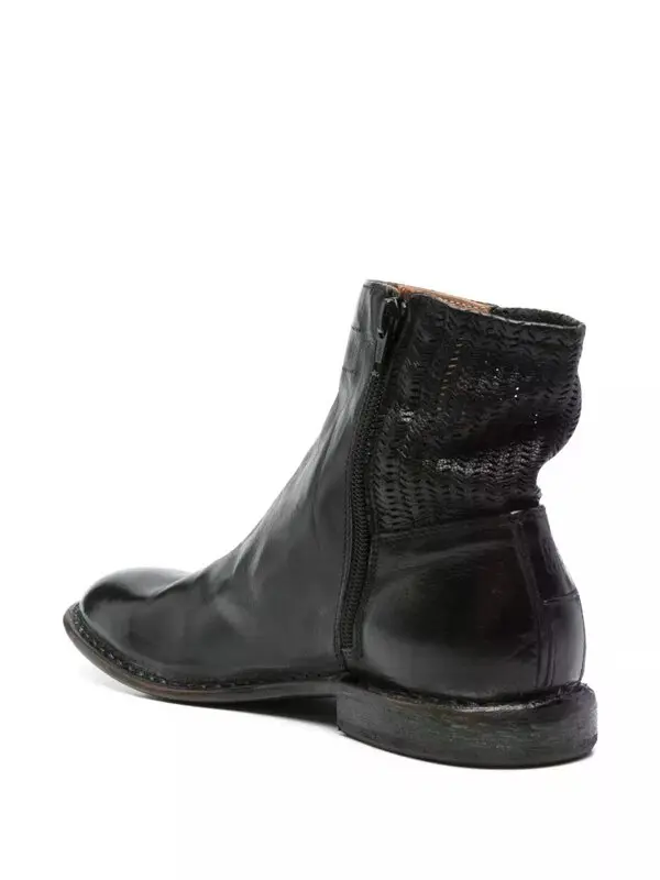 Moma Leather Ankle Boots