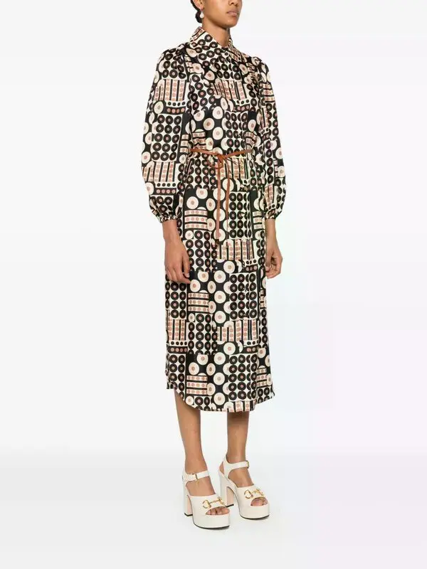 Zimmermann Illustration Midi Dress