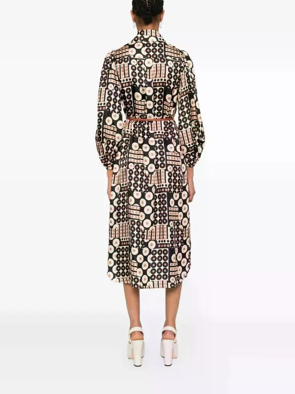 Zimmermann Illustration Midi Dress