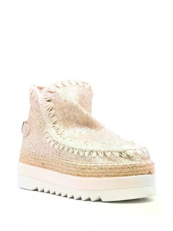 Mou Sequined Embellished Boots