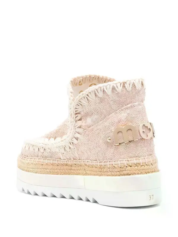Mou Sequined Embellished Boots