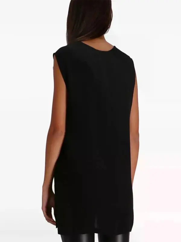 Armani Exchange Logo-print Crew-neck Tank Top