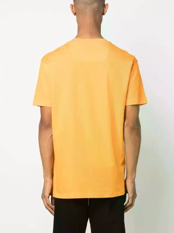 Philipp Plein Logo-patch Cotton T-shirt - Orange