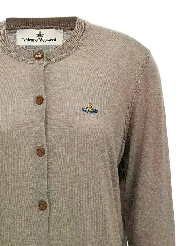 VIVIENNE WESTWOOD Bea Cardigan - Neutrals
