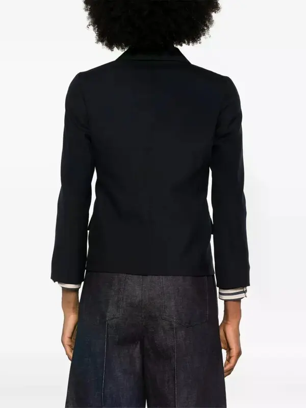 Marni Embroidered Wool Single-breasted Blazer