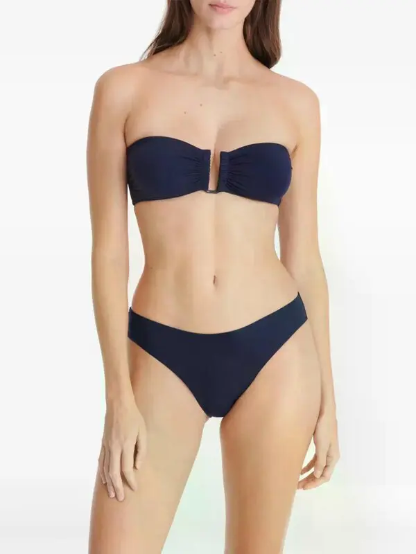 ERES Coulisses High-waisted Bikini Bottoms - Blue