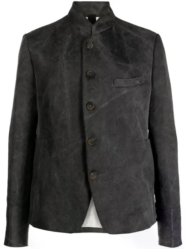 FORME D'EXPRESSION Tie-dye Single-breasted Jacket