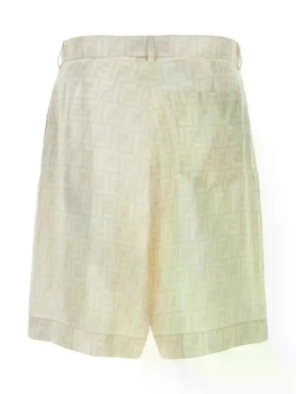 Fendi Ff Silk Shorts