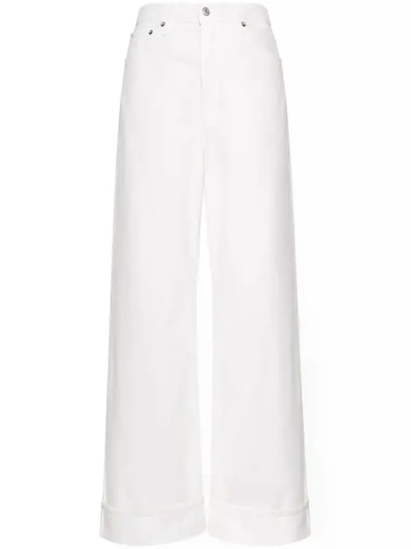 AGOLDE Dame High-rise Wide-leg Jeans