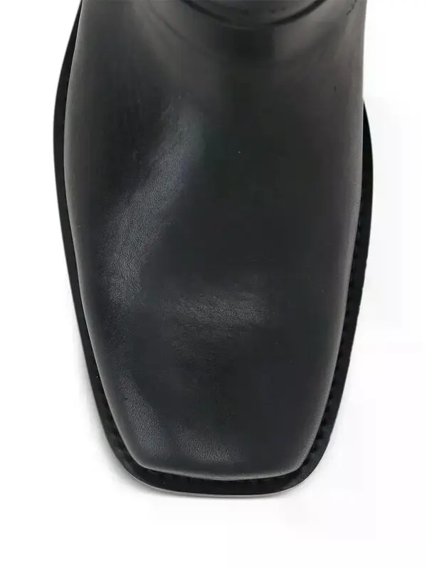 Paris Texas Roxy 45mm Leather Boots - Black