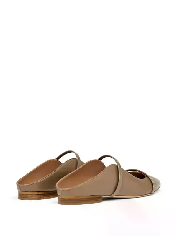 MALONE SOULIERS Maureen Ballet Flats - Brown