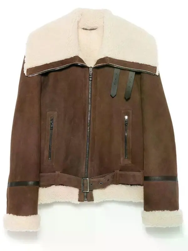 Dolce & Gabbana Shearling-trim Jacket