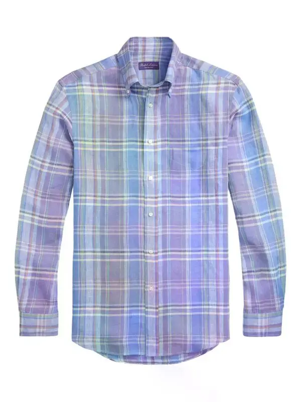 Ralph Lauren Purple Label Plaid-pattern Shirt
