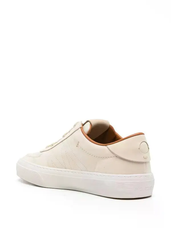 Moncler Monclub Leather Sneakers - Neutrals