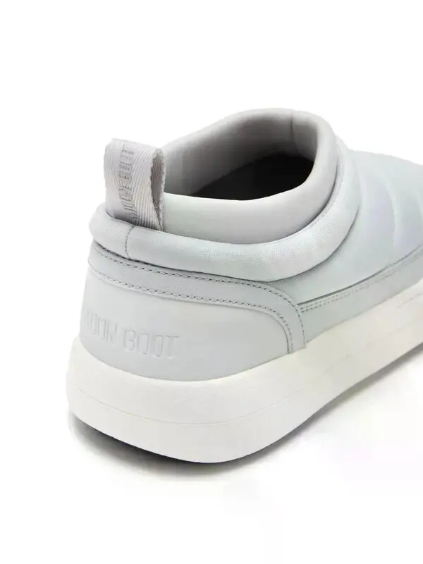 Moon Boot Park Logo-print Sneakers - Grey