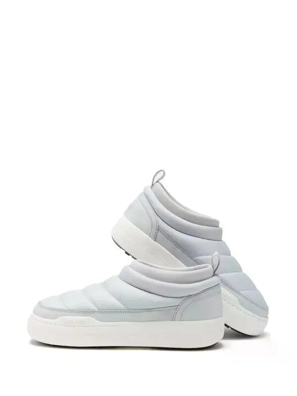 Moon Boot Park Logo-print Sneakers - Grey
