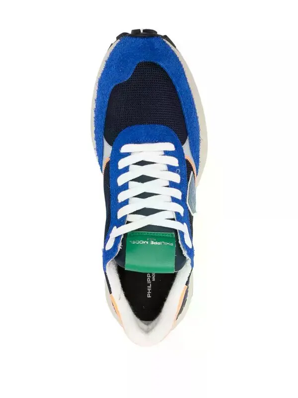 Philippe Model Antibes Leather Low-top Sneakers - Blue