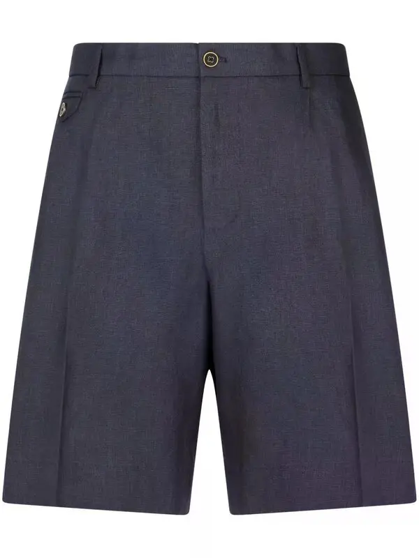 Dolce & Gabbana Linen Tailored Shorts