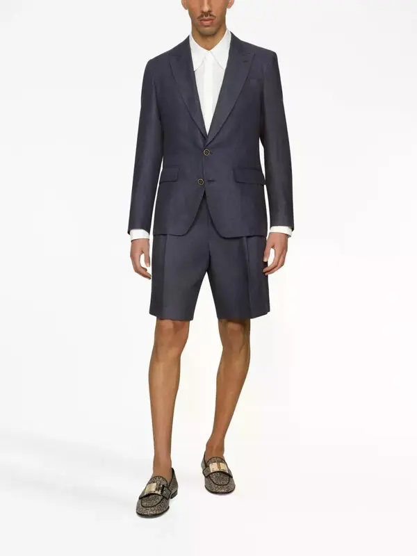 Dolce & Gabbana Linen Tailored Shorts