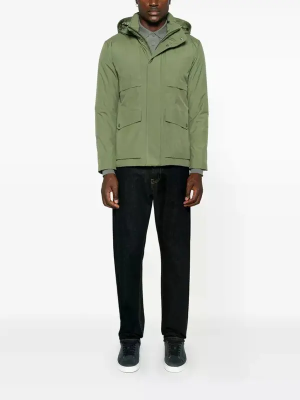 Herno Hooded Jacket - Green