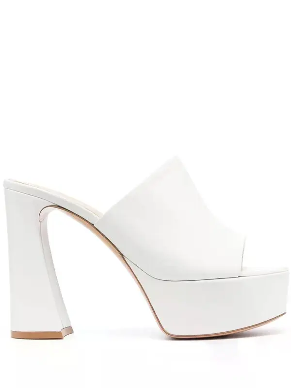 GIANVITO ROSSI 130mm Leather Sandals