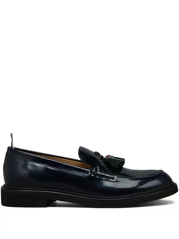 Thom Browne Leather Loafers - Blue
