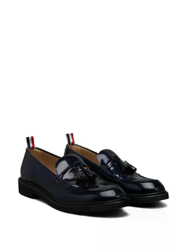 Thom Browne Leather Loafers - Blue