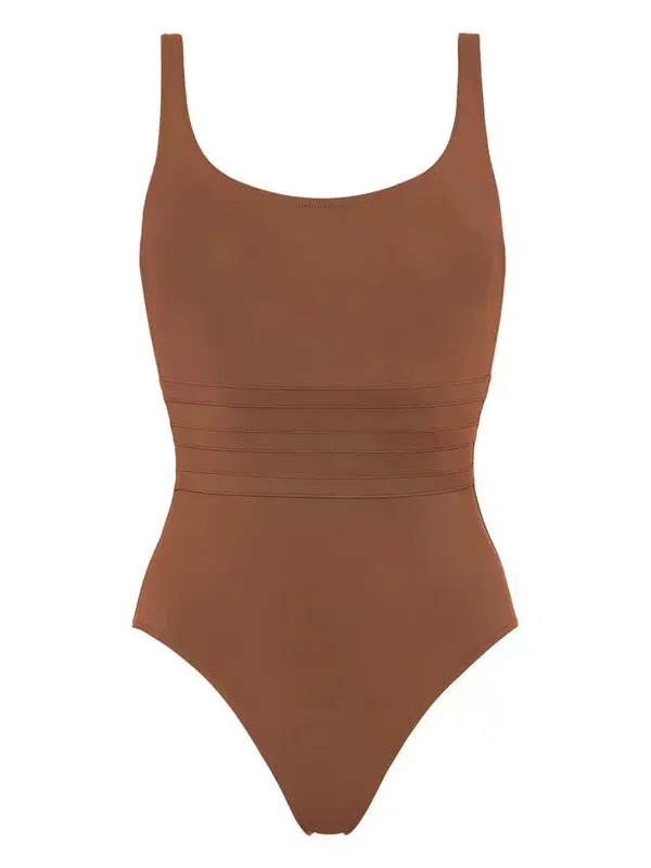ERES Asia Scoop-back Swimsuit - Brown