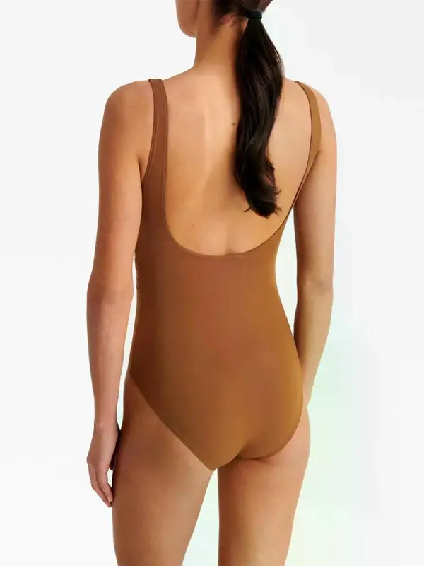 ERES Asia Scoop-back Swimsuit - Brown