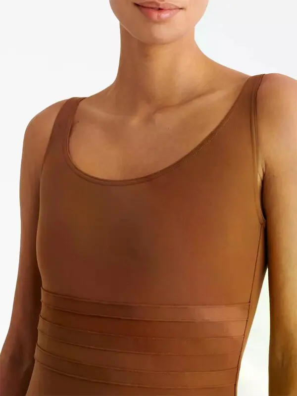 ERES Asia Scoop-back Swimsuit - Brown