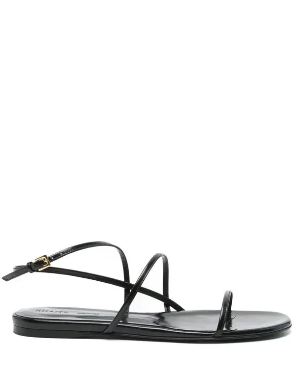 Khaite Loop Sandals - Black