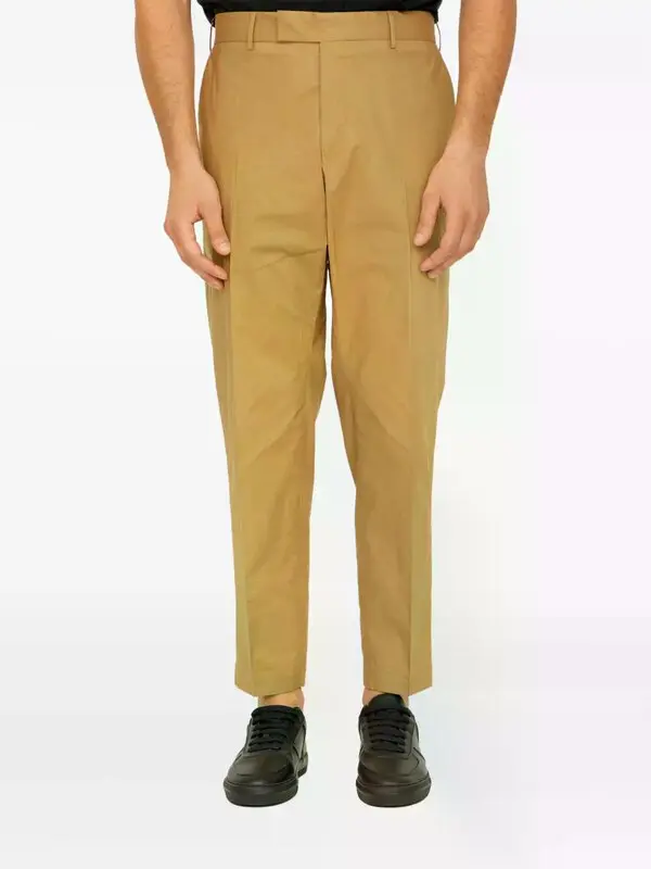 PT TORINO Cotton Trousers - Neutrals