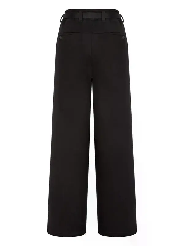 STUDIO TOMBOY Belted French-terry Trousers