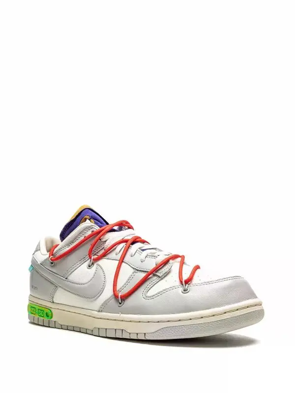Nike X Off White Dunk Low Lot 23 Sneakers