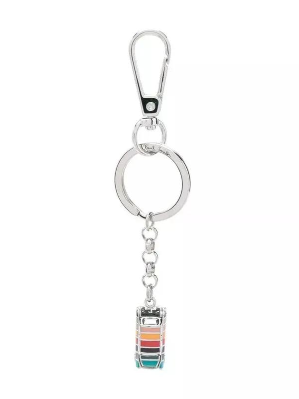 Paul Smith Car Charm Keyring - Silver