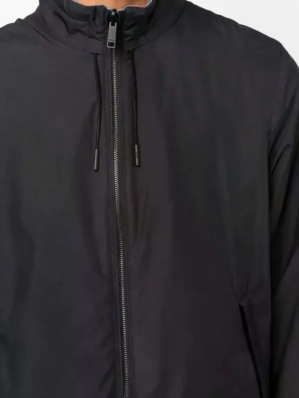 Zegna Reversible Zip-up Sports Jacket - Blue